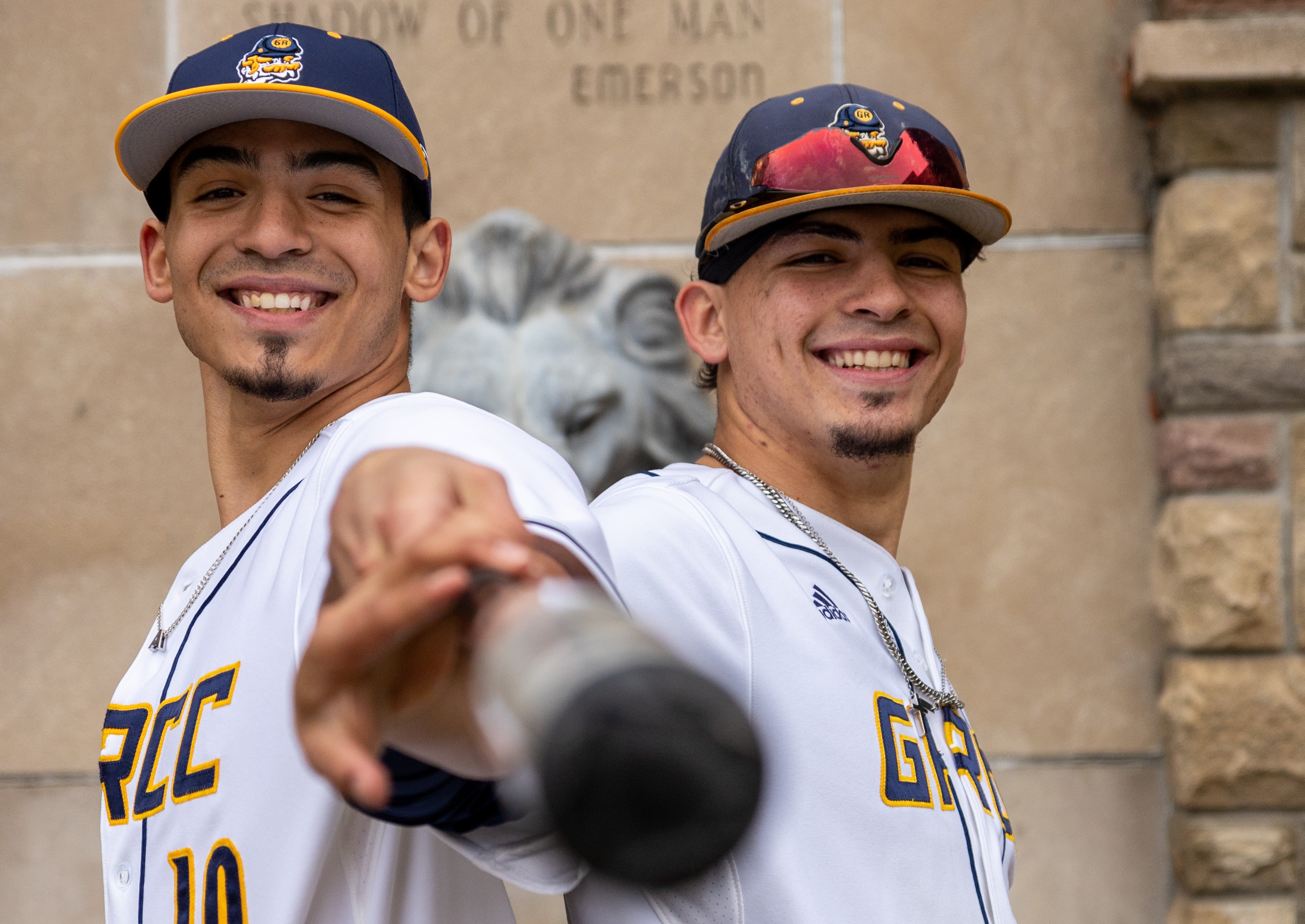 Twins Fernando and Andres Rivera-Calderon combine for three grand slams in GRCC baseball team's ...